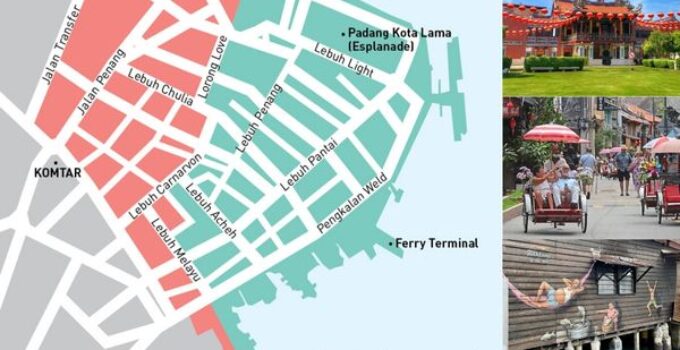 Georgetown Tourist Map